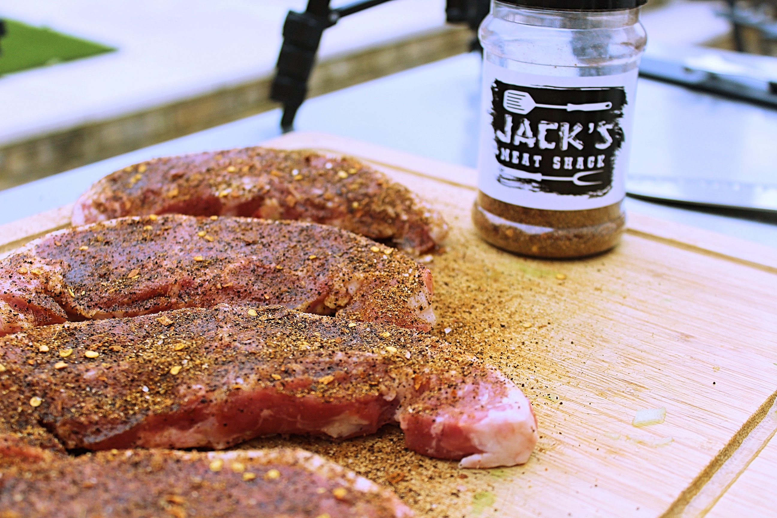 LAMB CHOPS WITH HOMEMADE TZATZIKI - Jack's Meat Shack