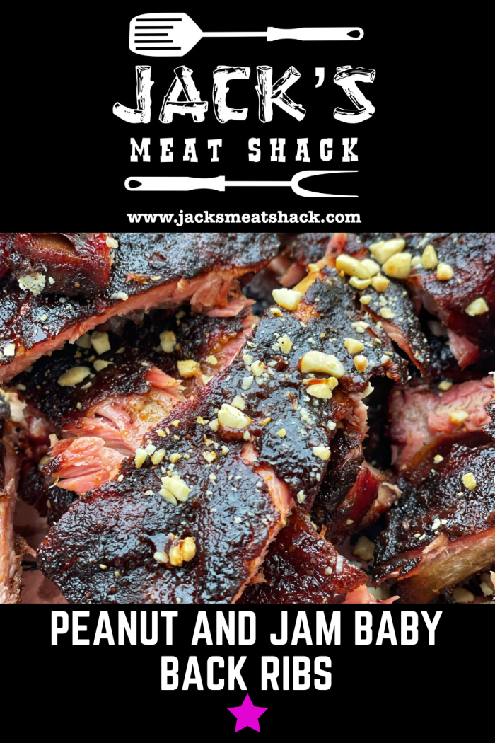 PEANUT AND JAM BABY BACK RIBS – Jack's Meat Shack